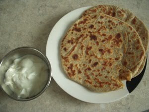 Fat Chic Goes Slim: Dal Paratha