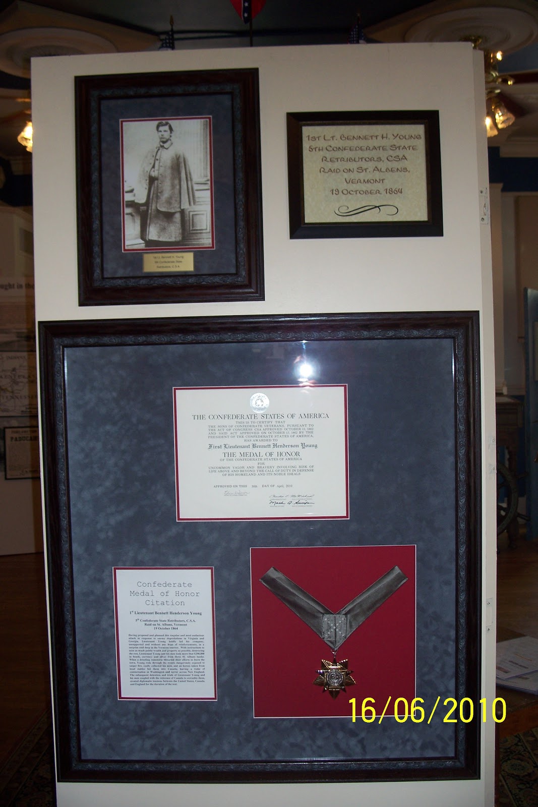 The Lost Cause: Bennett Young and the Missing Medal