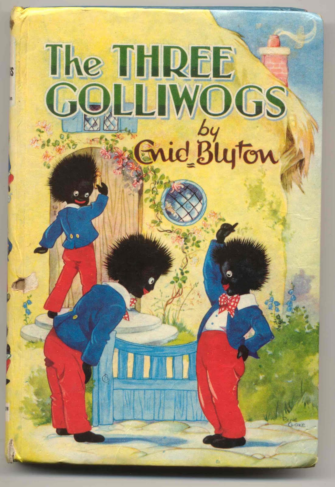 The Scribbler: Blyton's three Golliwogs.