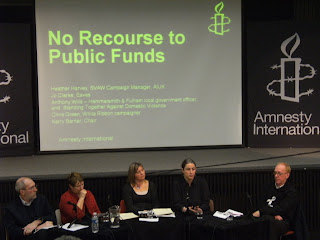 White Ribbon Campaign UK: No Recourse to Public Funds