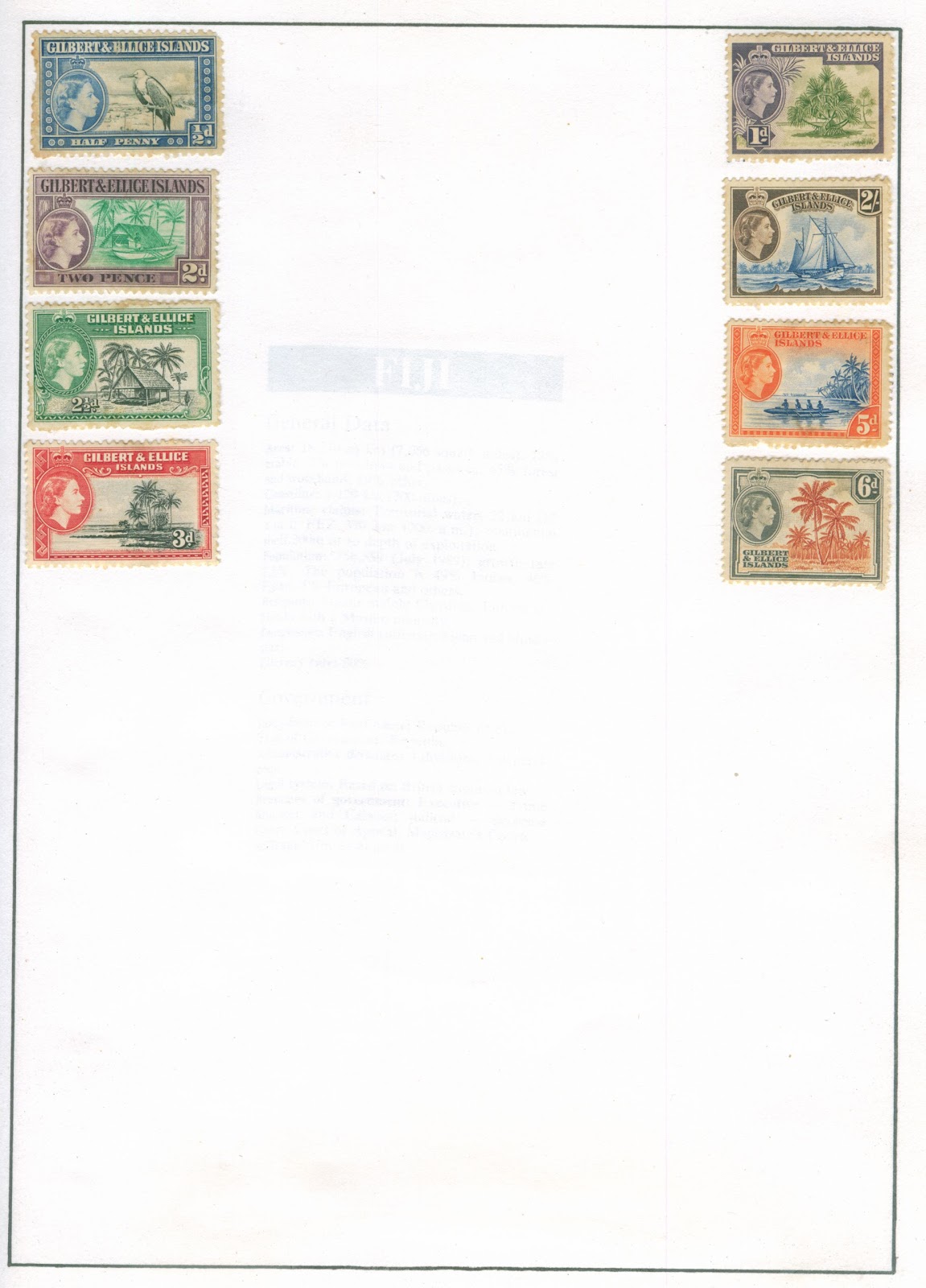 Gilbert and Ellice Islands ~ My Philatelic World