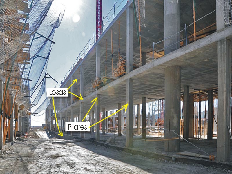 Tecnología de la Construcción: Sistemas estructurales de masa activa (vigas, pilares, losas)