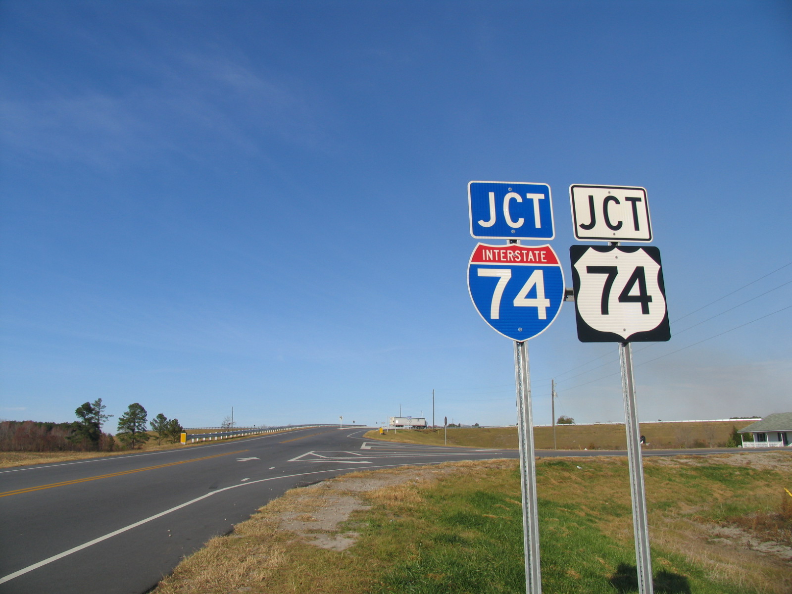 Hey look it's I-795, and I-74/US 74, and Future I-73/74!