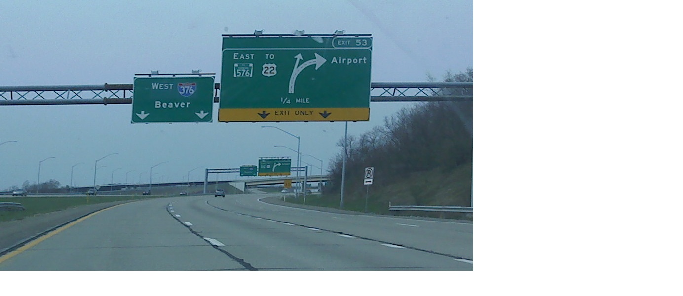 More photos from the PA 60 to I-376 conversion