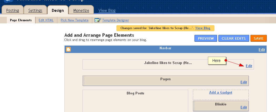 Jakeline likes to Scrap: Add a Header