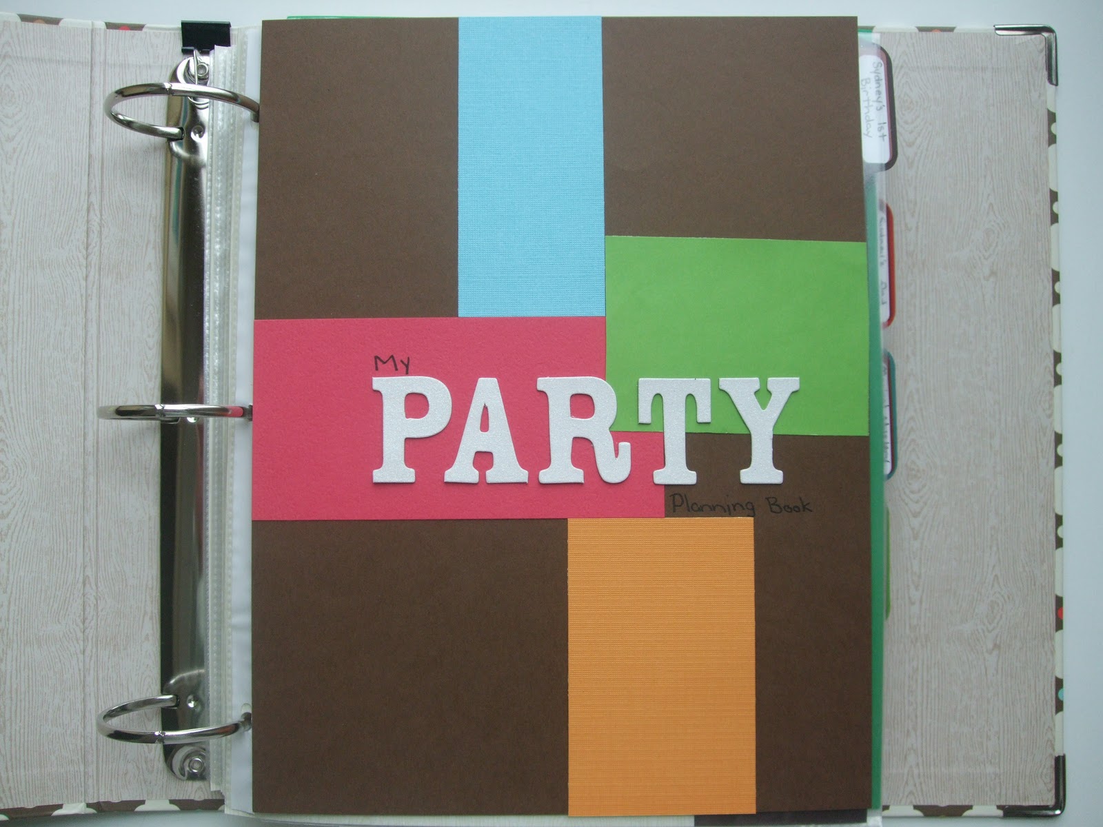 A Crafty Chick: My Party Planning Book
