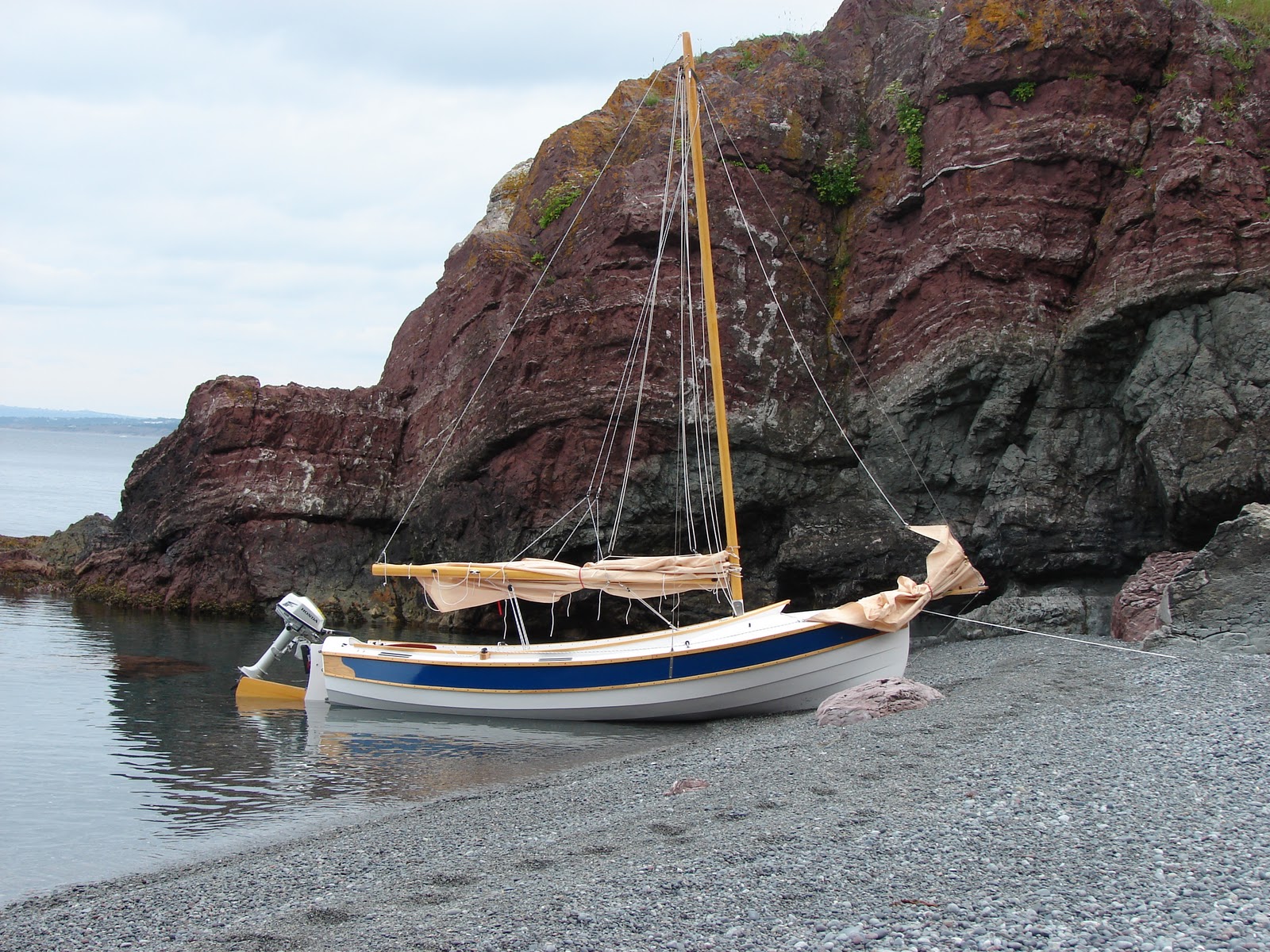 James: Sail Row Boat How to Building Plans