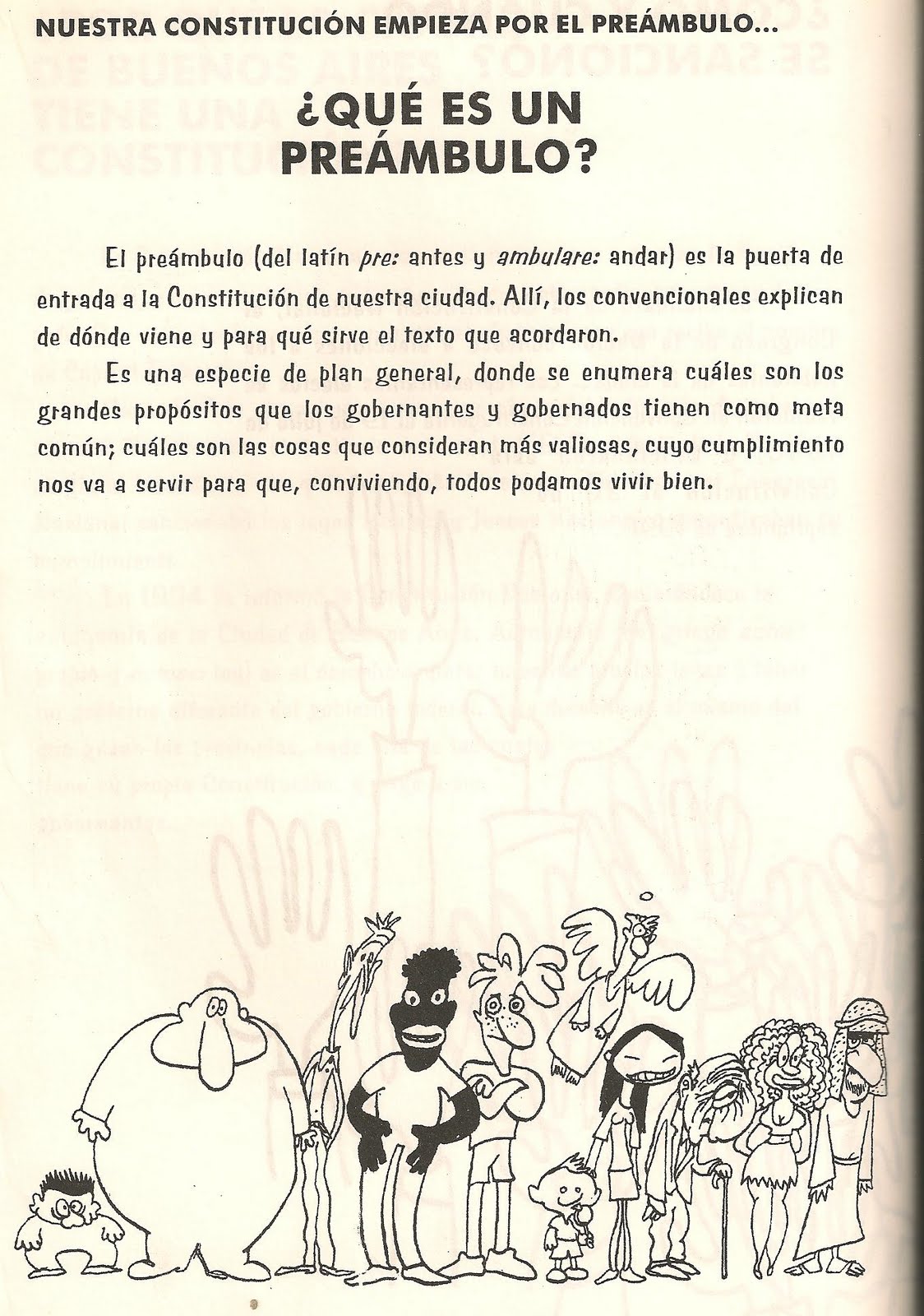 BIBLIOTECA 13 DE 5: Preámbulo de la Constitución de la Ciudad de Buenos ...