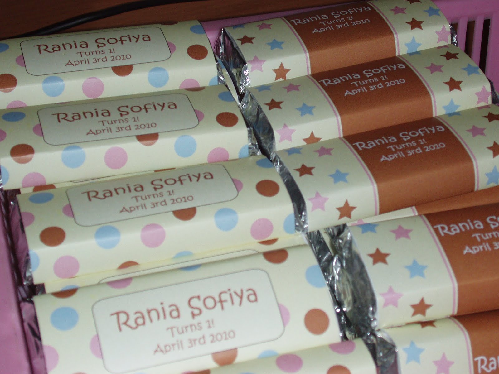 Joyfavor: Personalized Birthday Card + Chocolate Bar