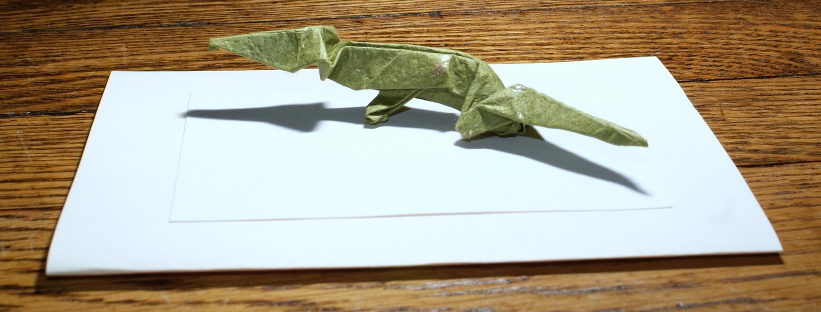 Origami by DecorativeFolds: The Alligators are finished