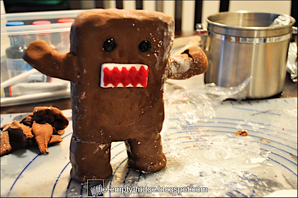 The Empty Fridge.: The Domo Birthday Cake!