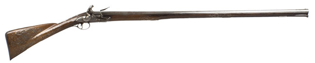 Contemporary Makers: 1760 English Fowler with Silver Wire Inlay