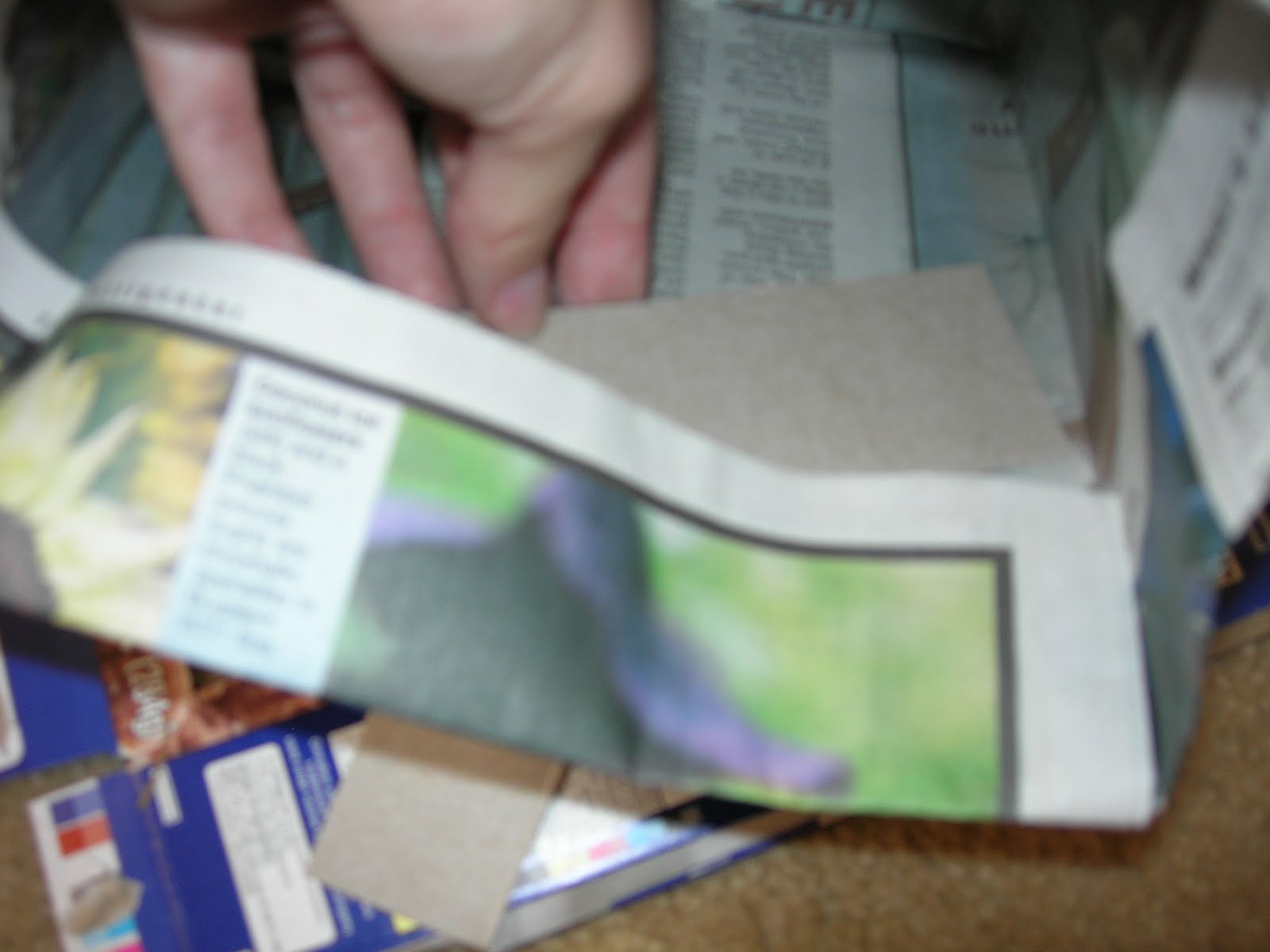Chocolate Covered Bridges: Repurposing Newspaper