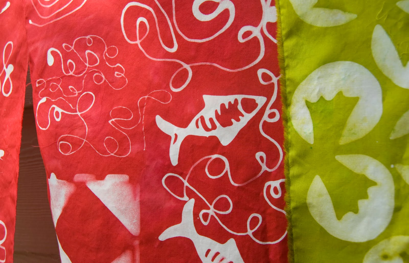 a stitch in dye: Dyeing to Learn Batik