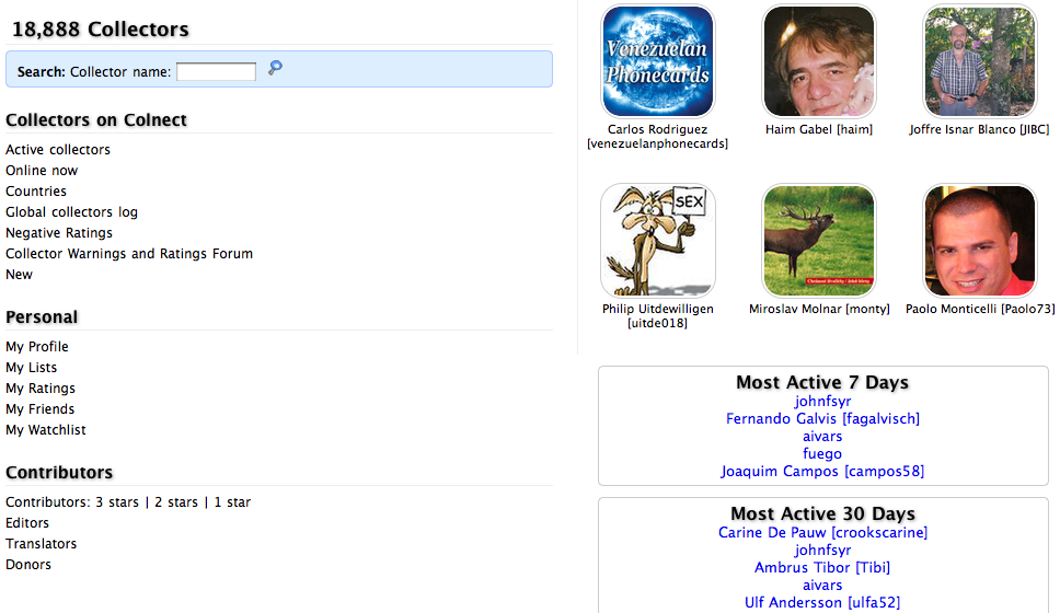 Colnect, Connecting Collectors: 18,888 Collectors Collect and Connect ...