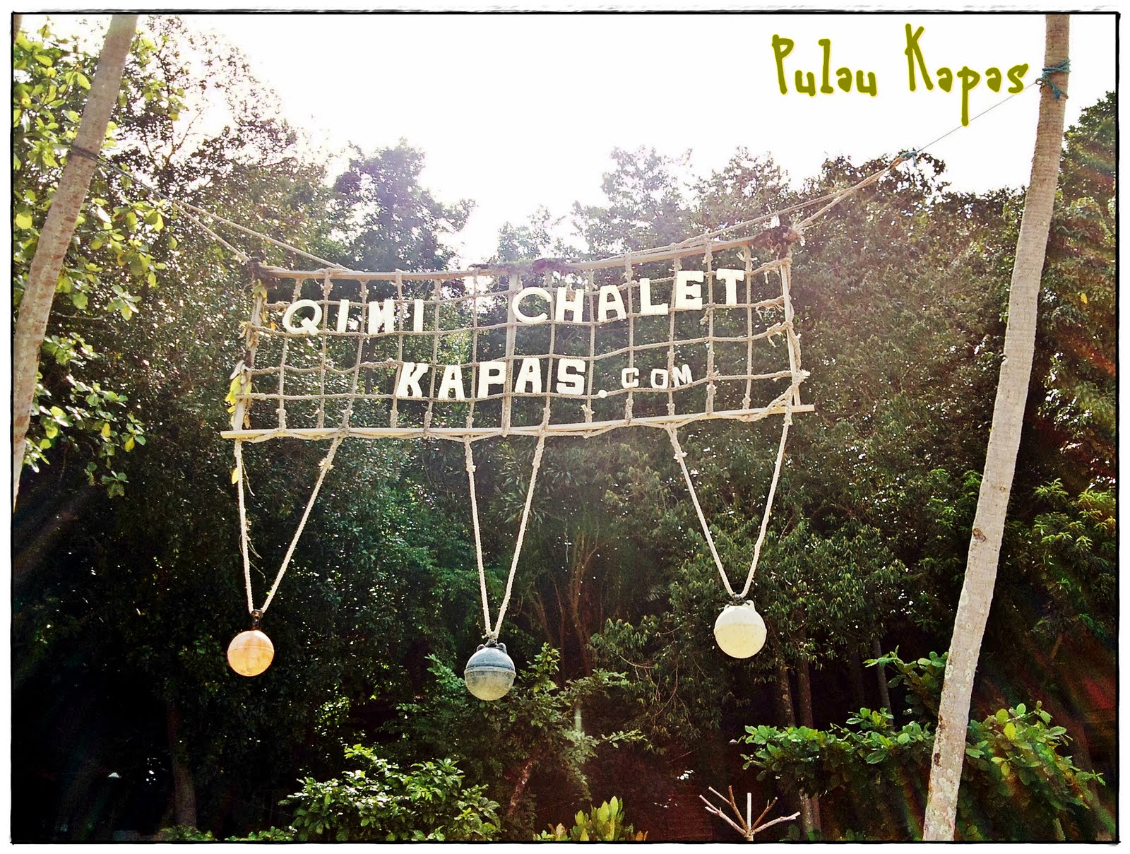 TERENGGANU UNIK : :: Ceritera 144 : Qimi Chalet, Pulau Kapas