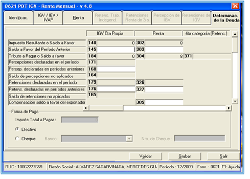 Uso del P.D.T: Uso del P.D.T
