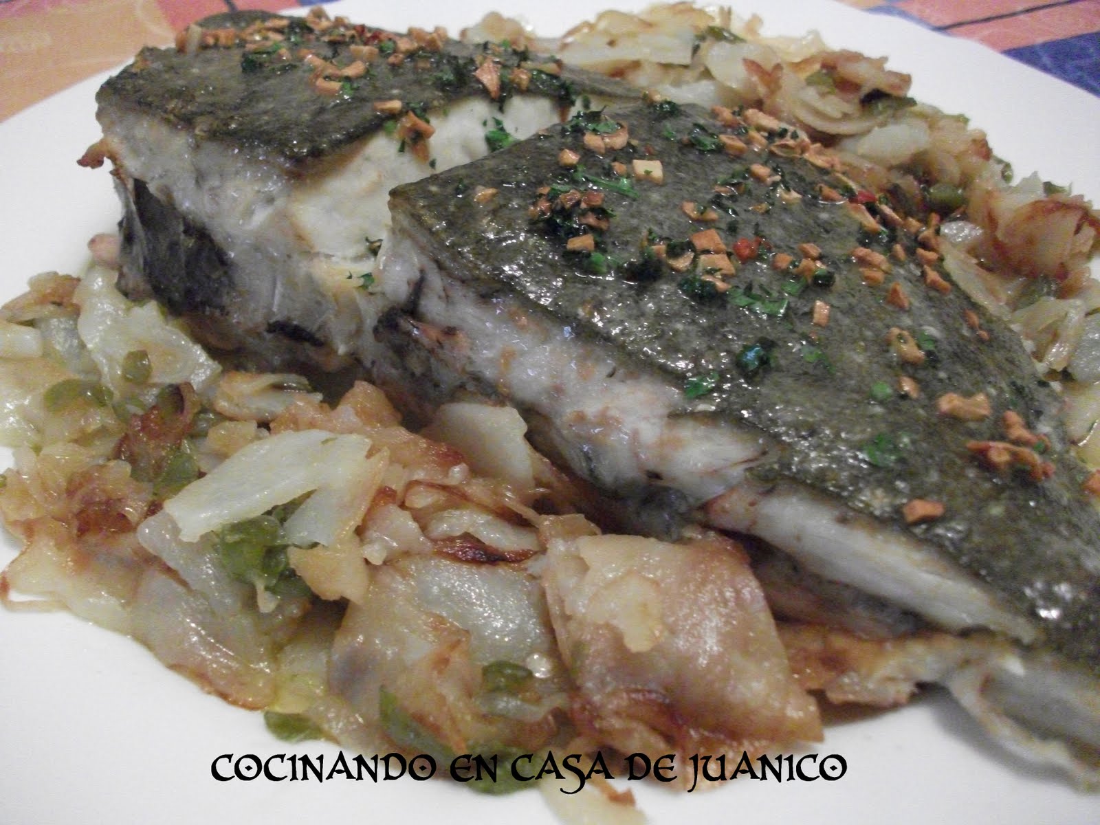 RODABALLO AL HORNO ~ COCINANDO EN CASA DE JUANICO
