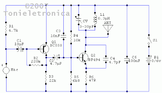 BF494'lü FM Transmitter