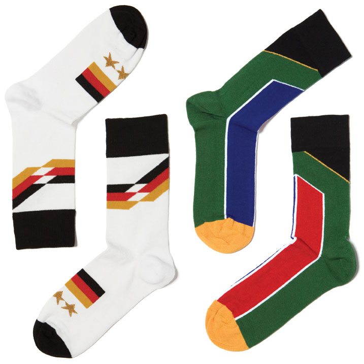 Alecca Rox: Happy Socks for the World Cup