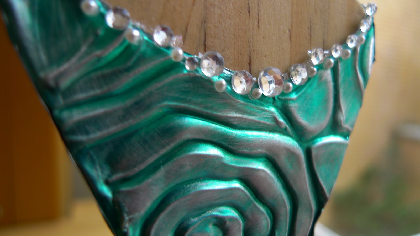 palette of colours: MY FIRST METAL ART CREATION