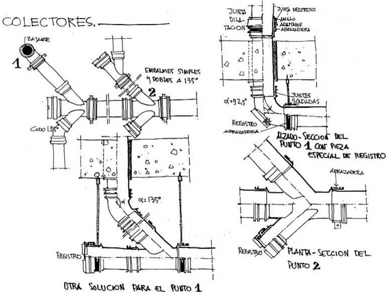 construcción:acabados: BAJANTES, GUARNICIONES Y BANQUETAS, JARDINES ...