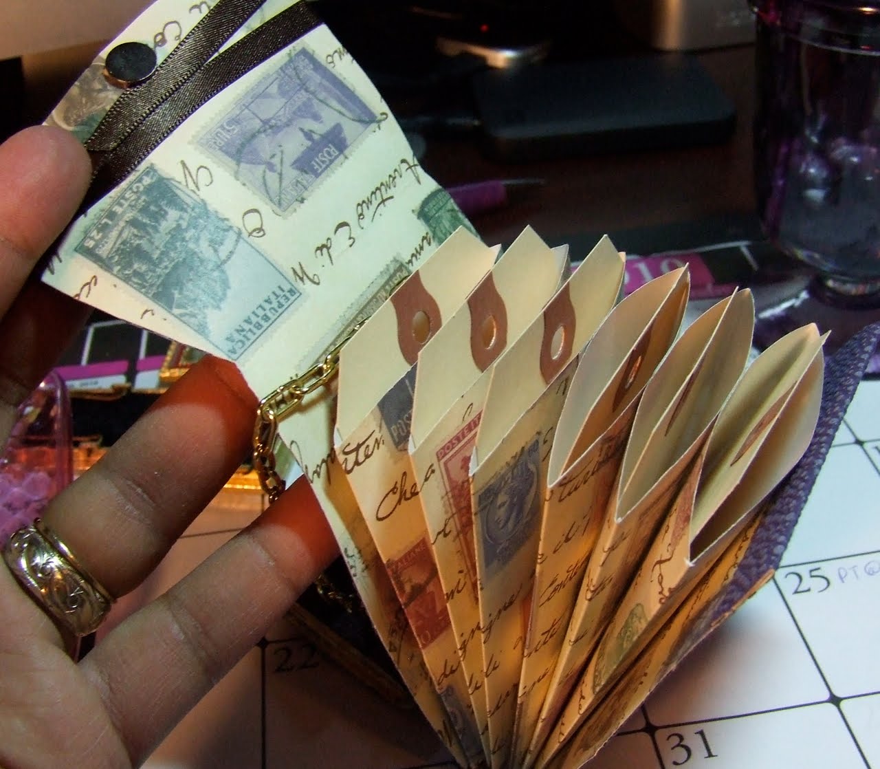 The Card Castle: Paper Wallets (Gift Card Holder)