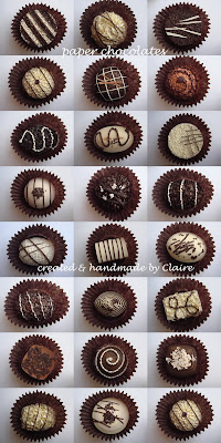 Claire's paper craft: chocolates