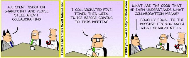SharePoint - Deeper than out of the box: Dilbert @ SharePoint