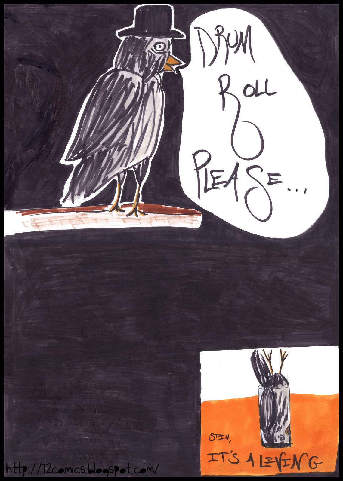 1, 2, COMICS!: "The Diving Bird" by Nhatt Attack