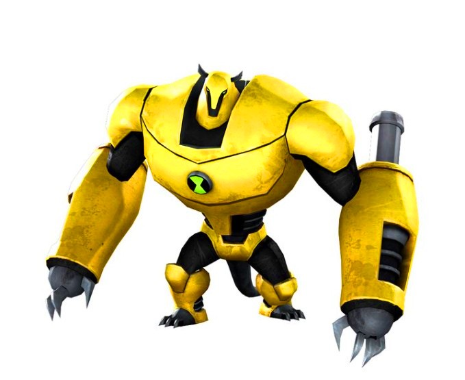 Mundo Ben 10: Galeria 3D - Aliens da Galáxia de Andrômeda