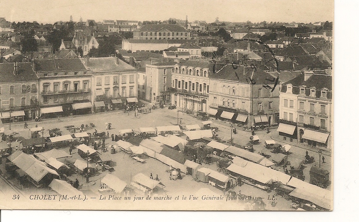 Collectionneur de timbres et de cartes postales: Cartes Postales de CHOLET