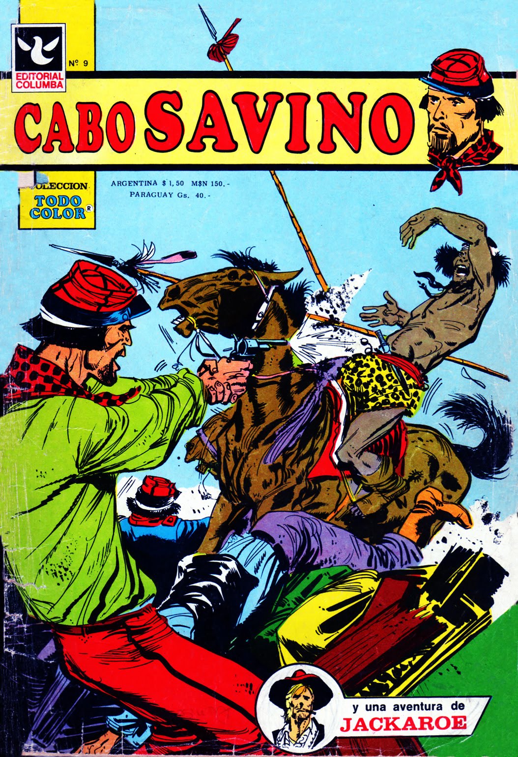 AQUELLOS COMICS: Cabo Savino - Colección TODO COLOR de Editorial Columba