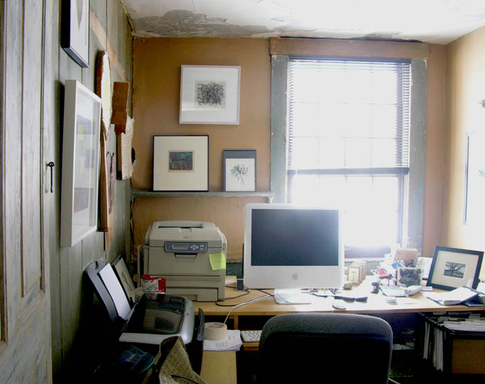 Studio and Garden: My Old House: The Back Room/Office