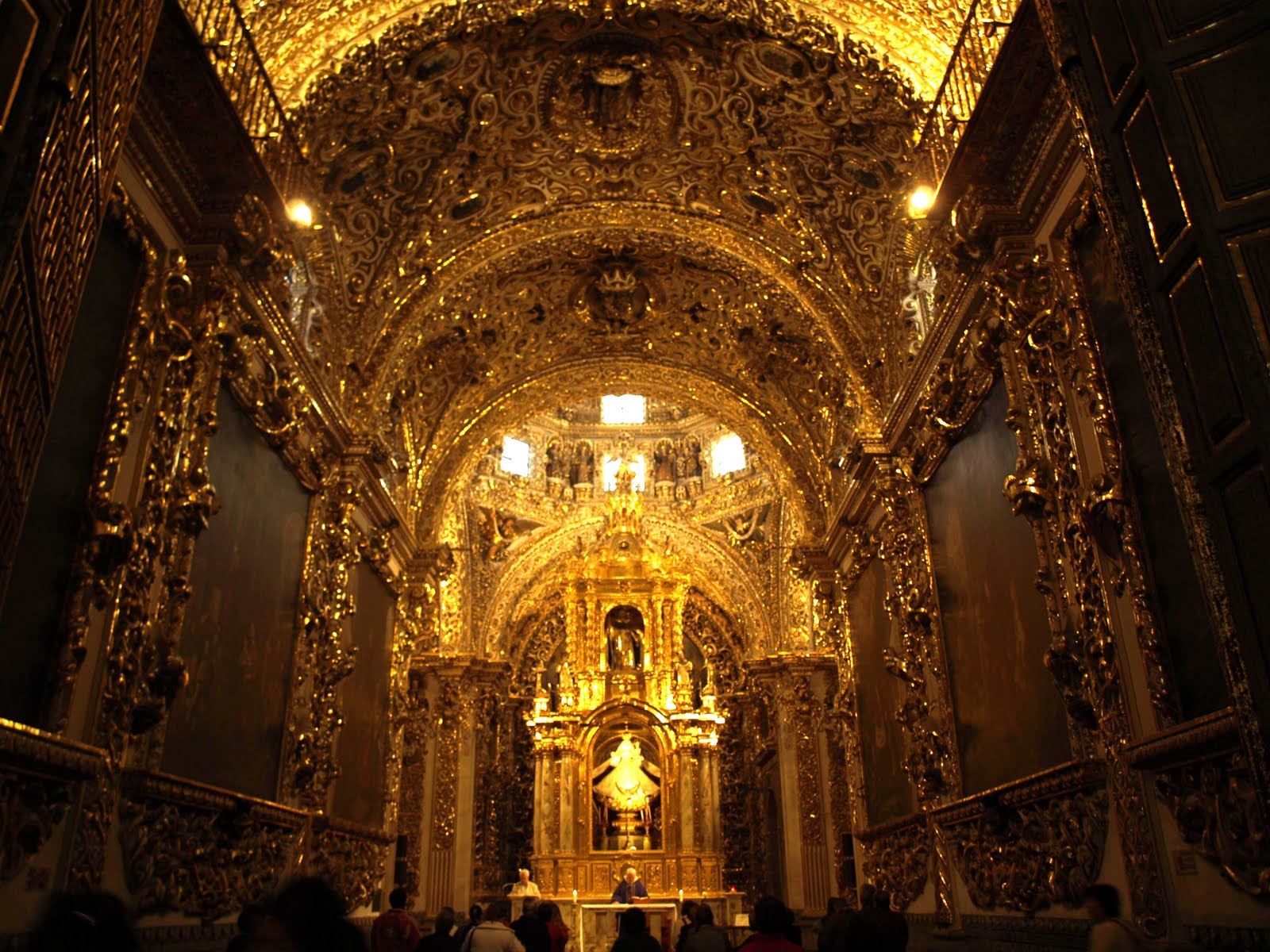 Viajando por México: Capilla del Rosario de Puebla: Un laberinto de ...