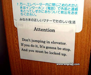10 Extremely Funny Engrish Signs | Amusing Stuff