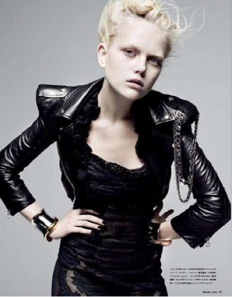 FRENCH FASHIONISTA: BALMAIN CHAIN LEATHER JACKET- ULTIMATE- LE DERNIER MOT