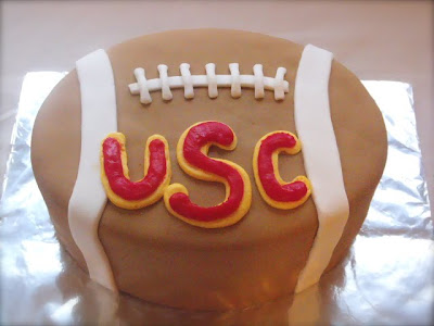 Cakes by Candace: USC Football Cake