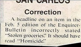 piczamania: Funny Newspaper Mistakes 2011