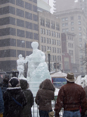 Wynote: Ice Sculptures in the Boston Common