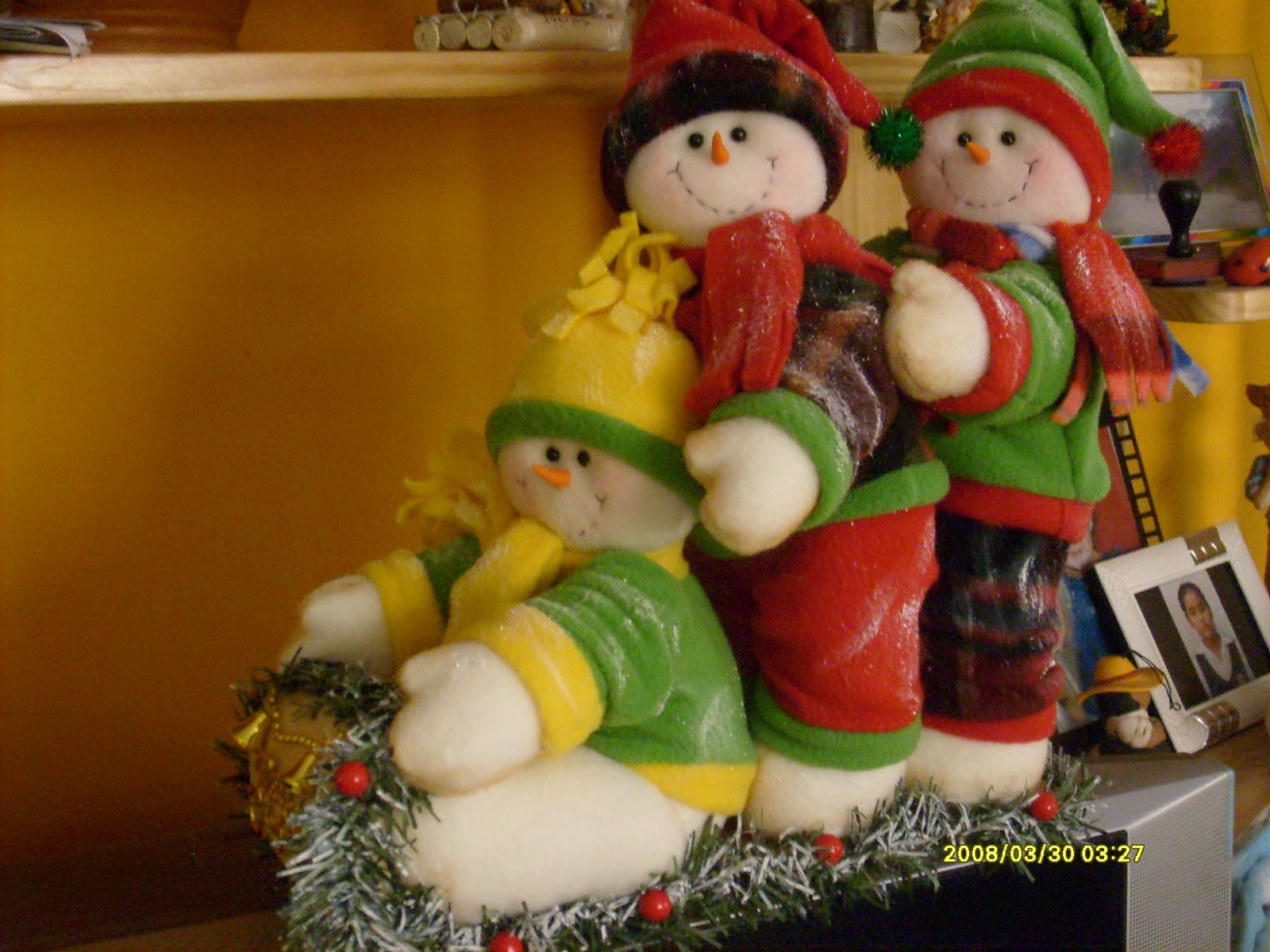 Moldes de muñecos grandes navideños - Imagui