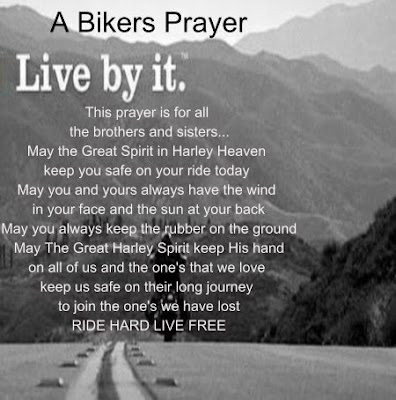 THE POWER OF TWO: Bikers Prayer!!