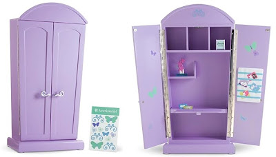 American Girl Doll Computer Armoire