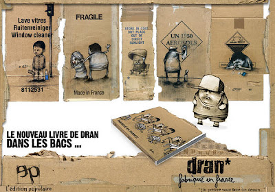 Street Art & Graffiti: Dran et l'utilisation du carton