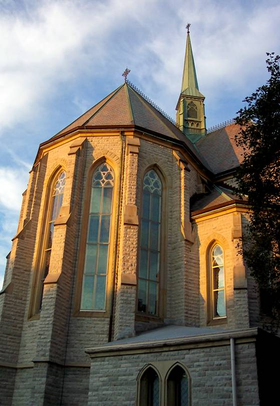 Catholic Architecture and History of Toledo, Ohio: St. Mary, Sandusky
