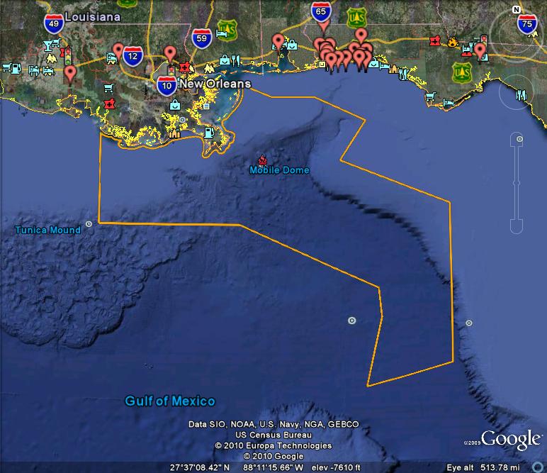 Applications in GIS - Rood: Week 4: Deepwater Horizon OIl Event maps