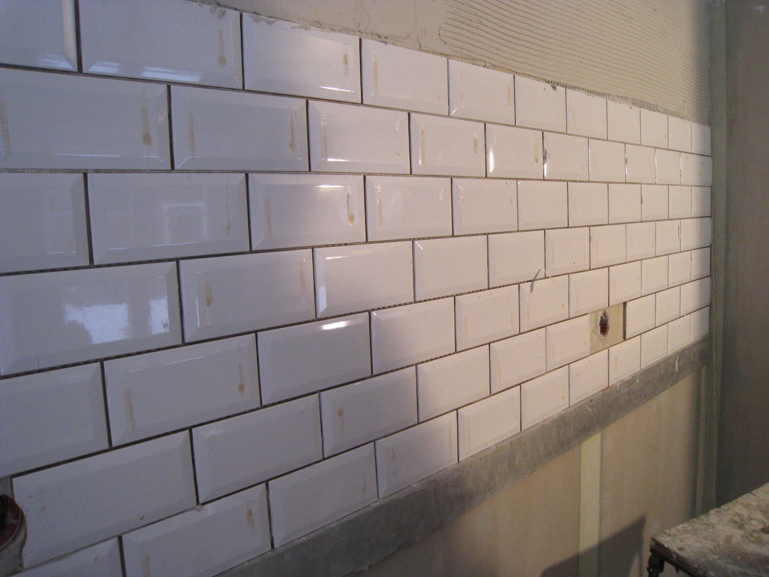 Östragården: Tvättstugan tar form...