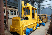 Northwest Railway Museum Blog: Regulating track ballast