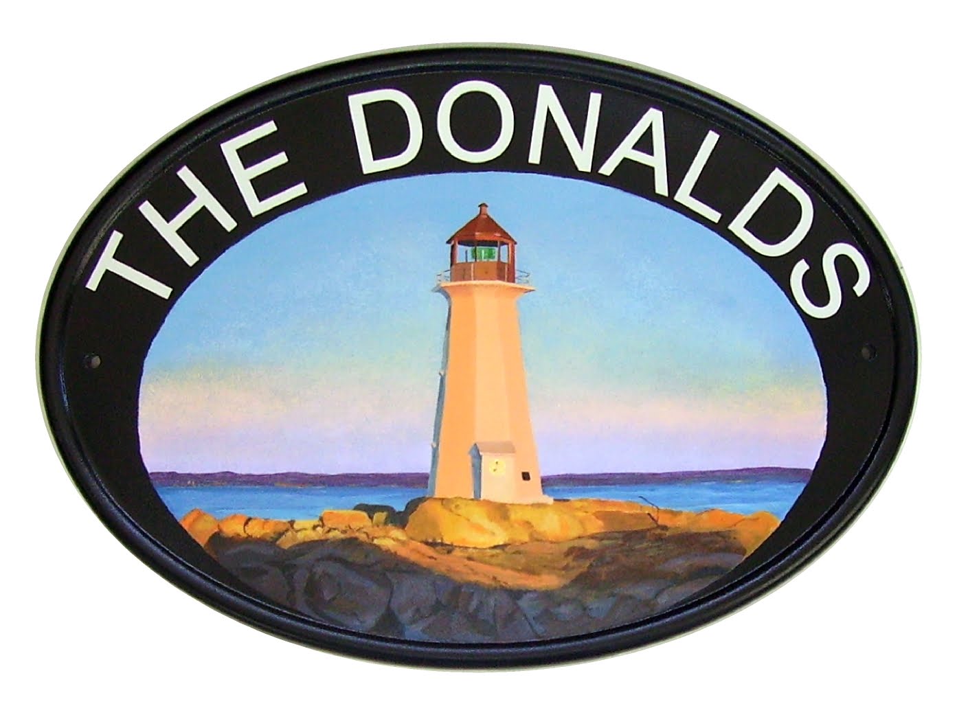 Pictorial House Signs from Yoursigns Ltd: House Sign depicting Lighthouse