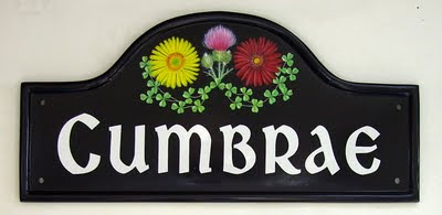 Pictorial House Signs from Yoursigns Ltd: Scottish and Irish house sign